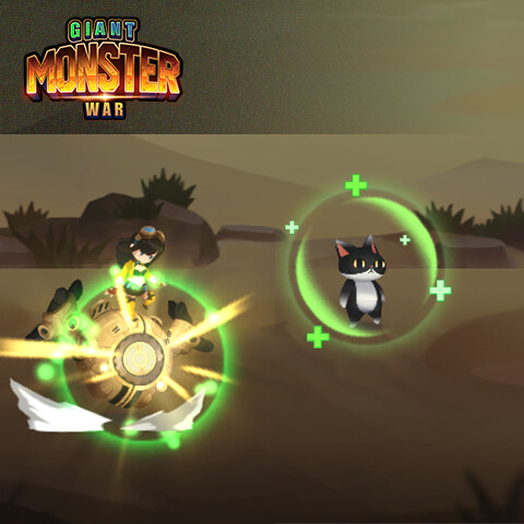 ArtStation - Unity 2D FX | Giant Monster War_Yuna VFX