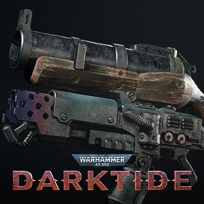 ArtStation - Warhammer: Darktide - Ranged Combat Weapons