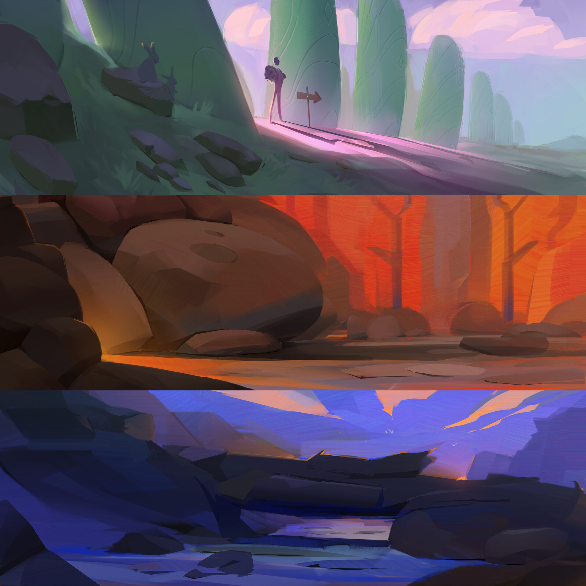 ArtStation - Environment Thumbnails
