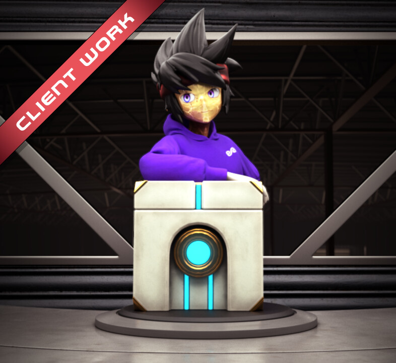 ArtStation - Client Work 01, EXA Market.