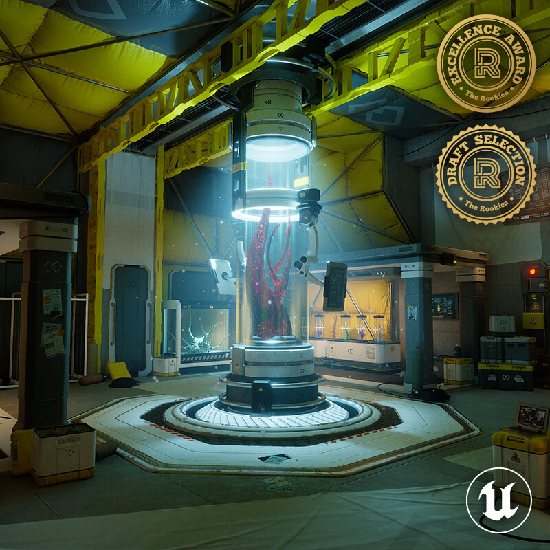 ArtStation - Rainbow Six Lab (Think Tank)