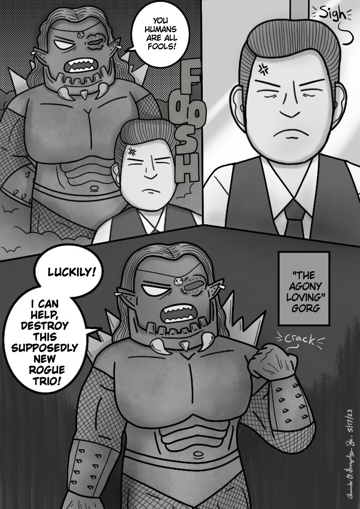 ArtStation - Rogue Zero Chapter 3