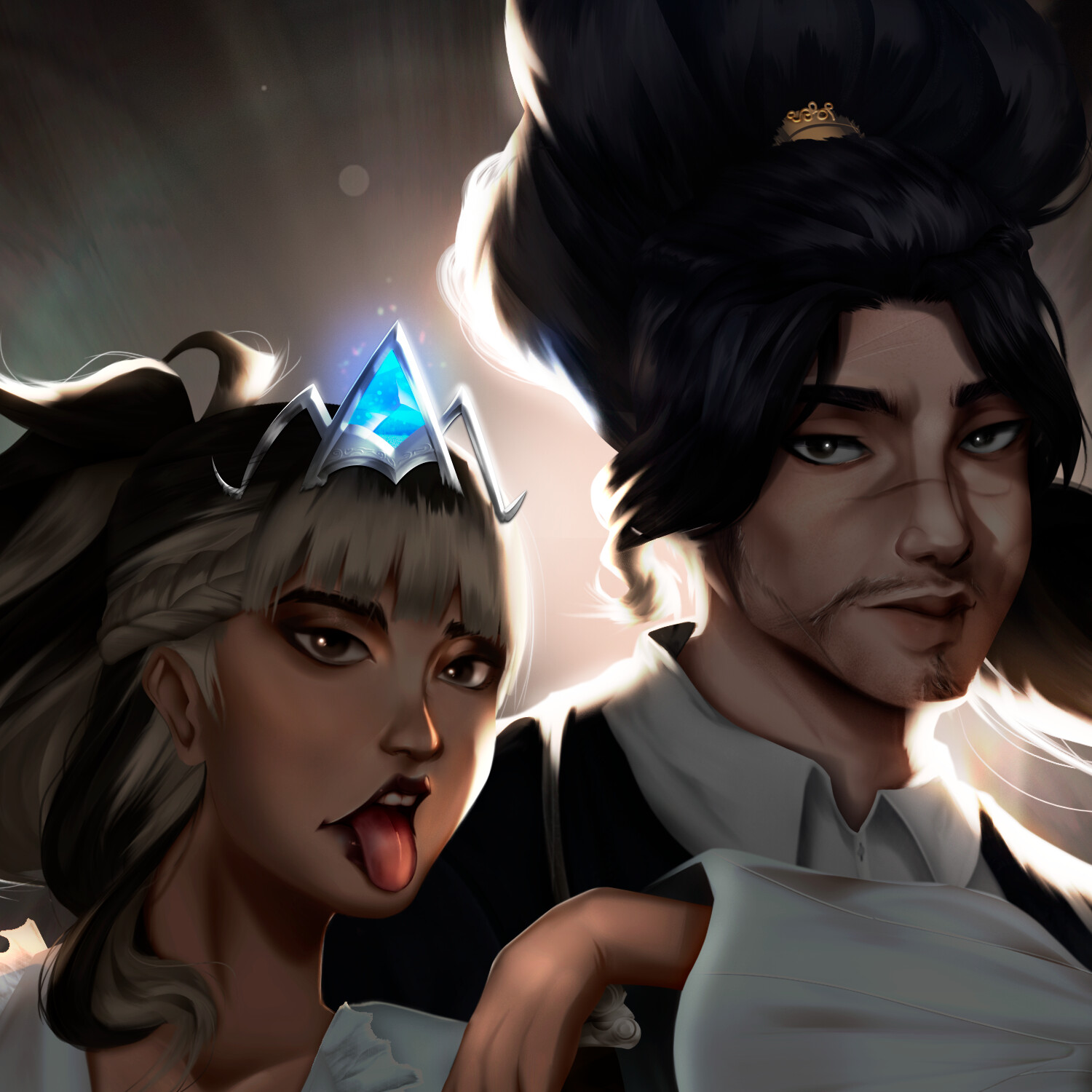 ArtStation - Yasuo and Qiyana