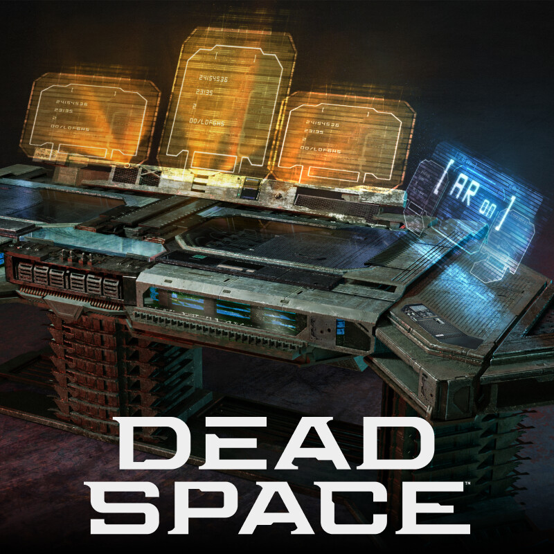 ArtStation - Props and weapons (Dead Space)