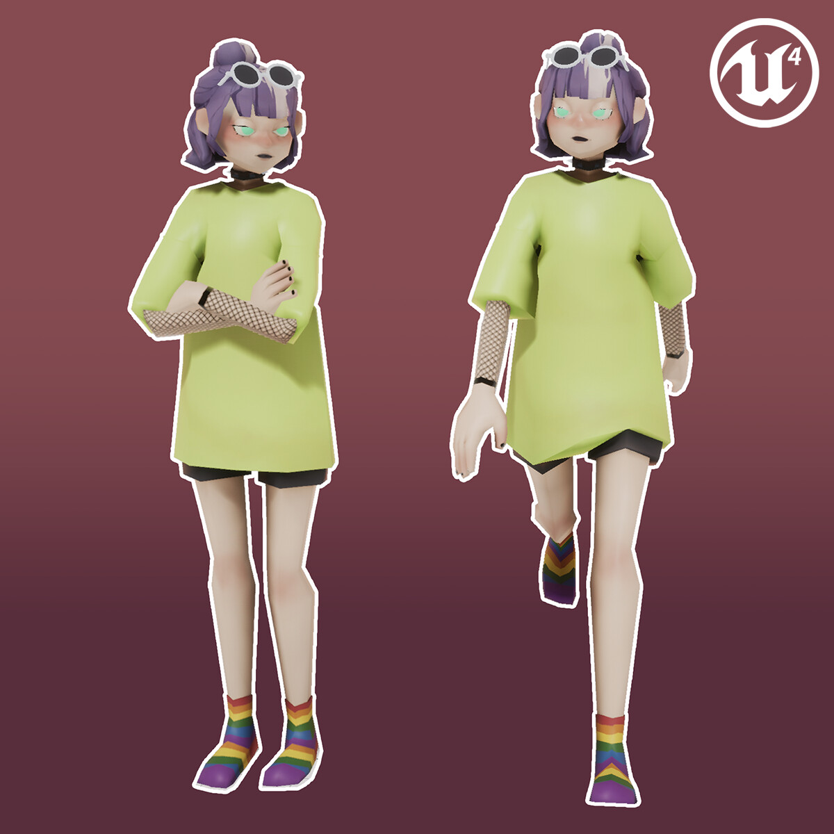 ArtStation - Irys - 3D Animated Character