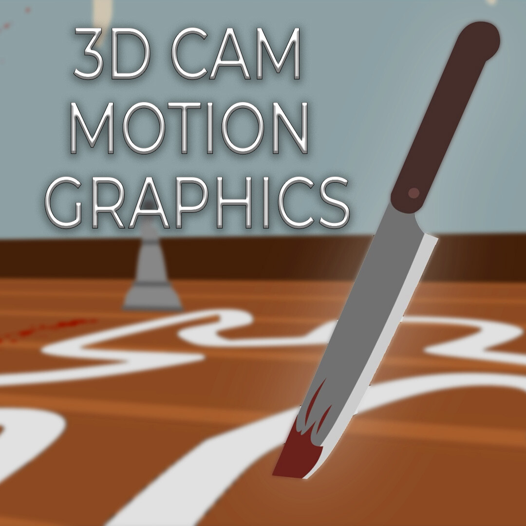 ArtStation - 3D CAM - CRIME SHORT MOTION GRAPHICS VIDEO