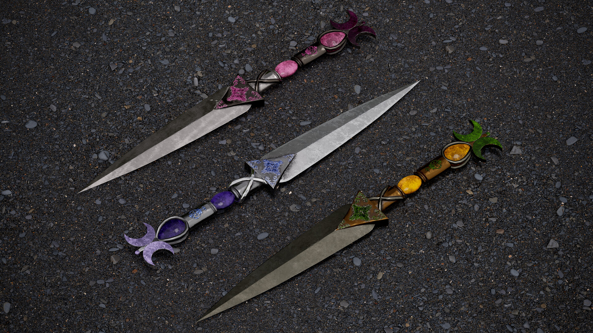 ArtStation - Magic Ritual Knife