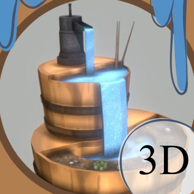 ArtStation - Water Barrel