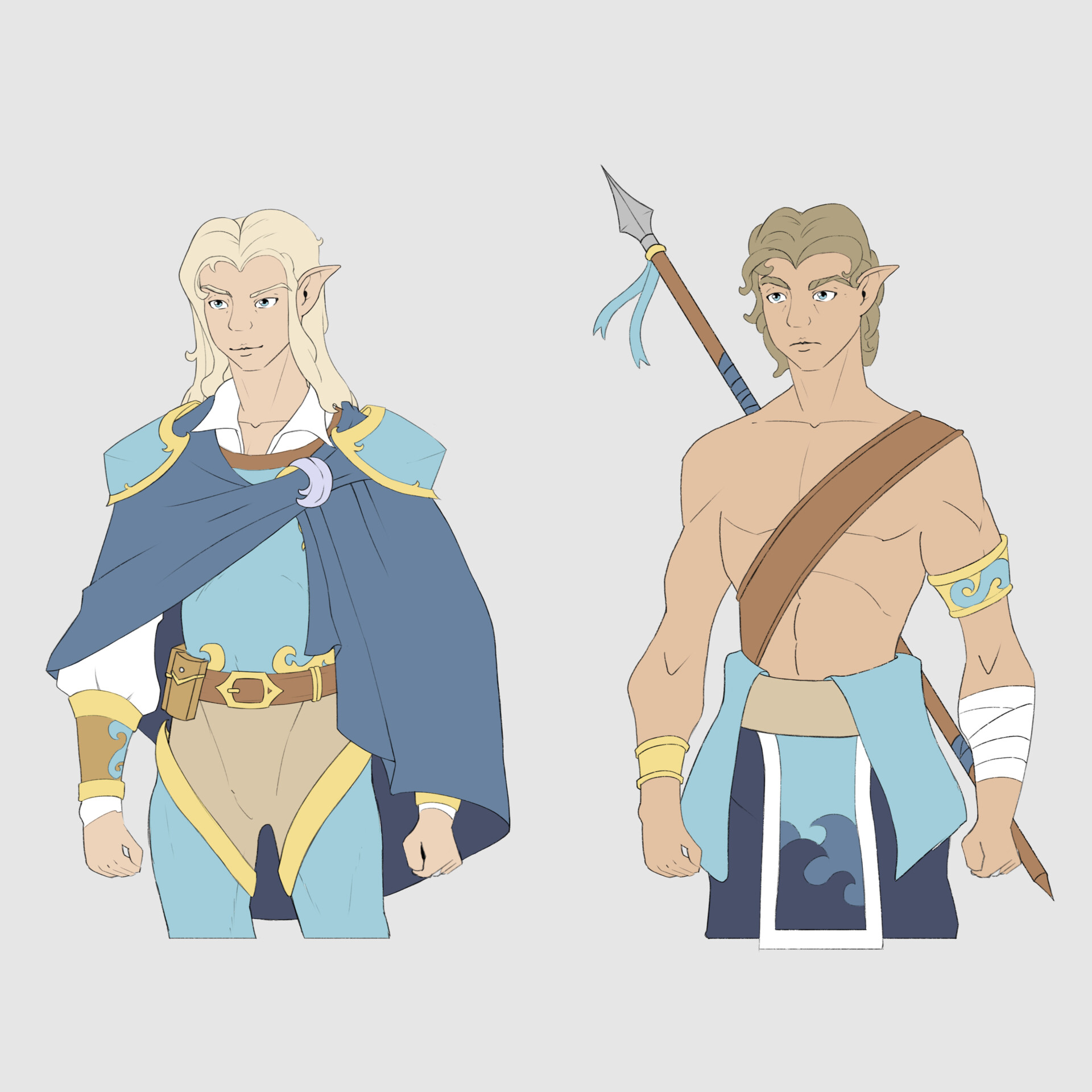 ArtStation - Elves Character Designs