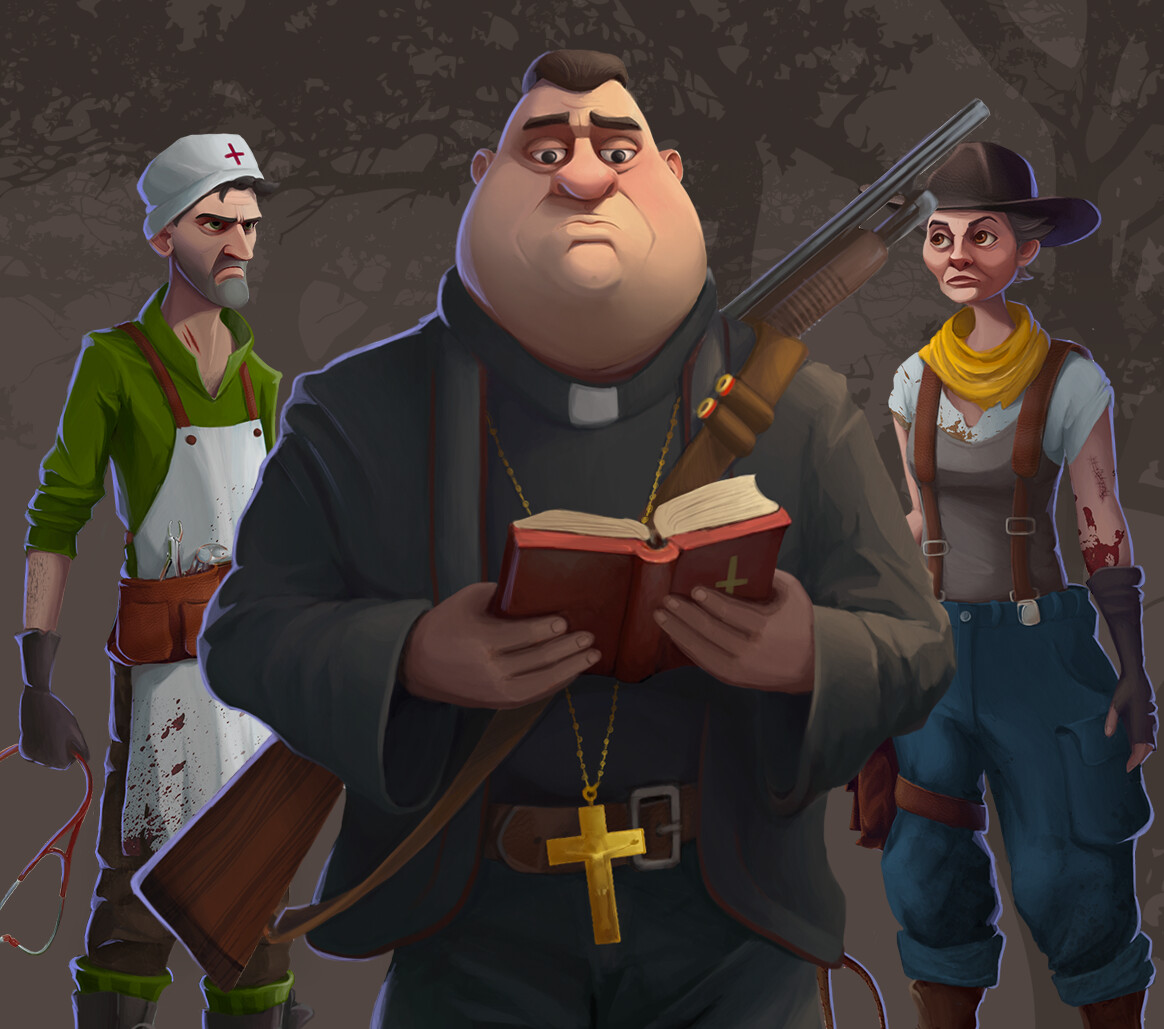 ArtStation - Characters of the post-apocalypse