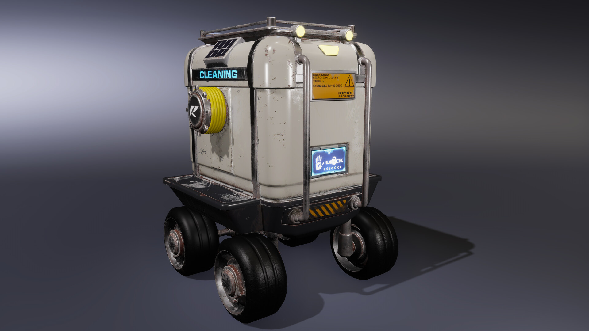 ArtStation - Cleaning Cart
