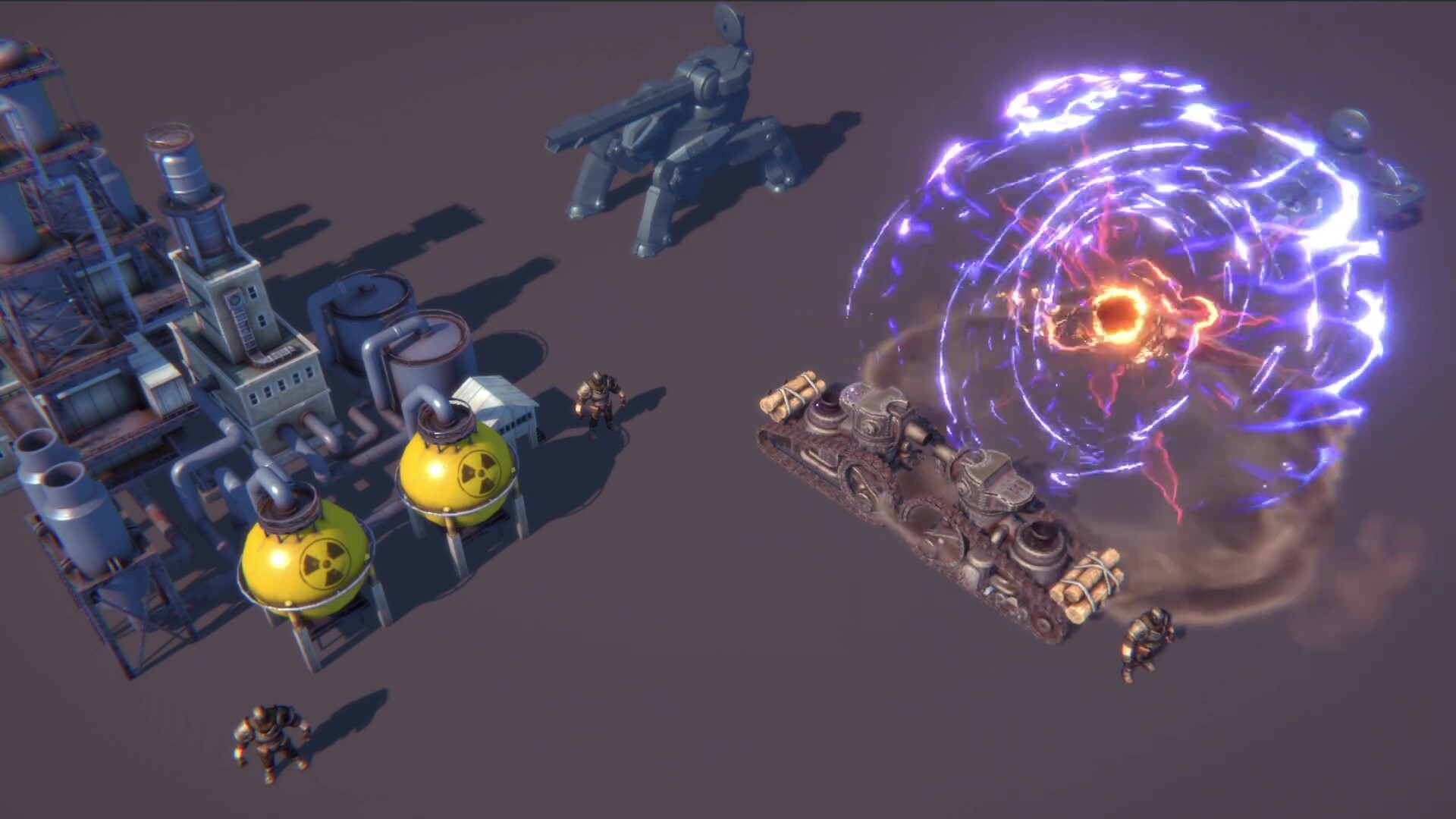 ArtStation - Tech 4 Singular Weapon VFX