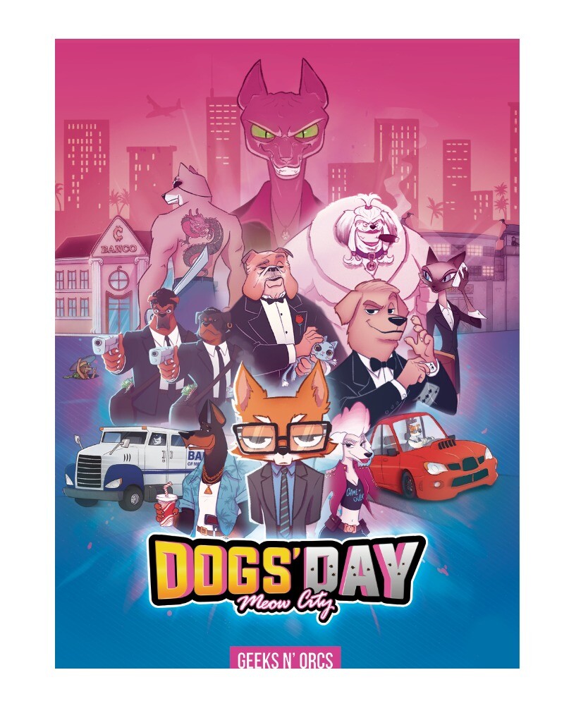 ArtStation - Dog's Day - Illustration