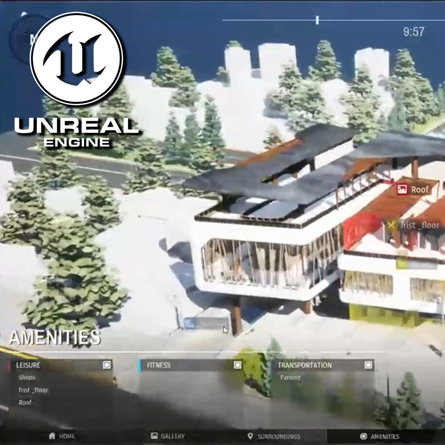 ArtStation - Architectural interactive experience - Virtual Maquette