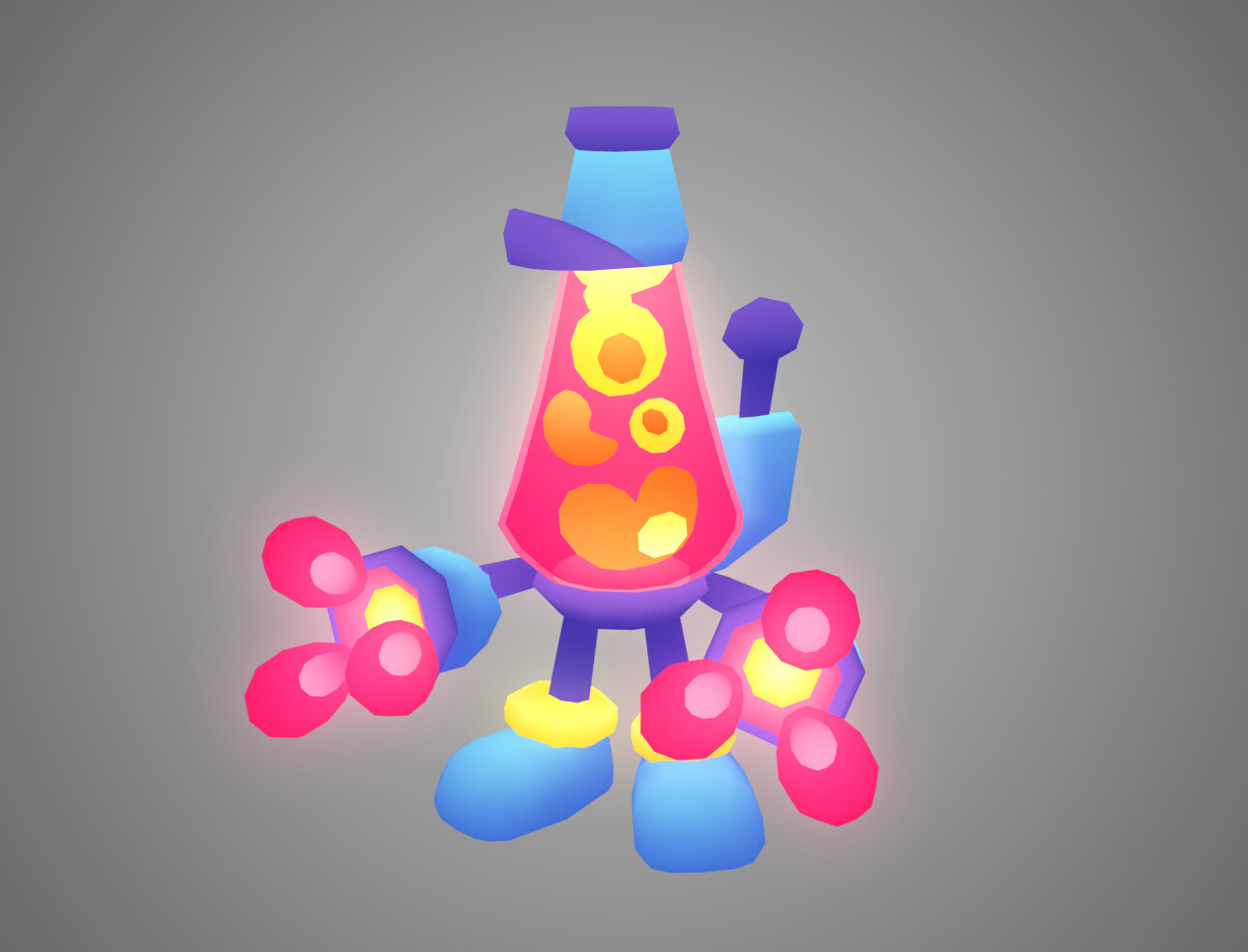 ArtStation - Lava Lamp Larry