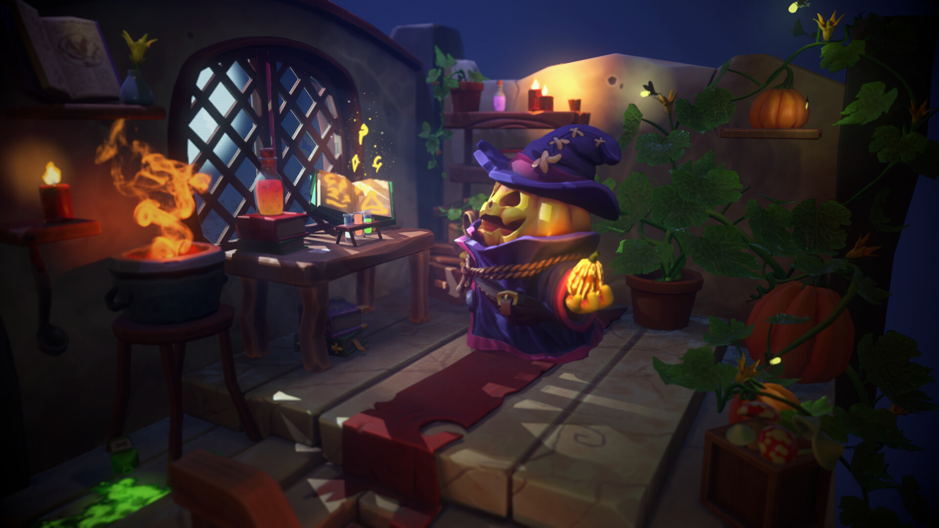 ArtStation - Pumpkin Wizard & The Search for Immortality!