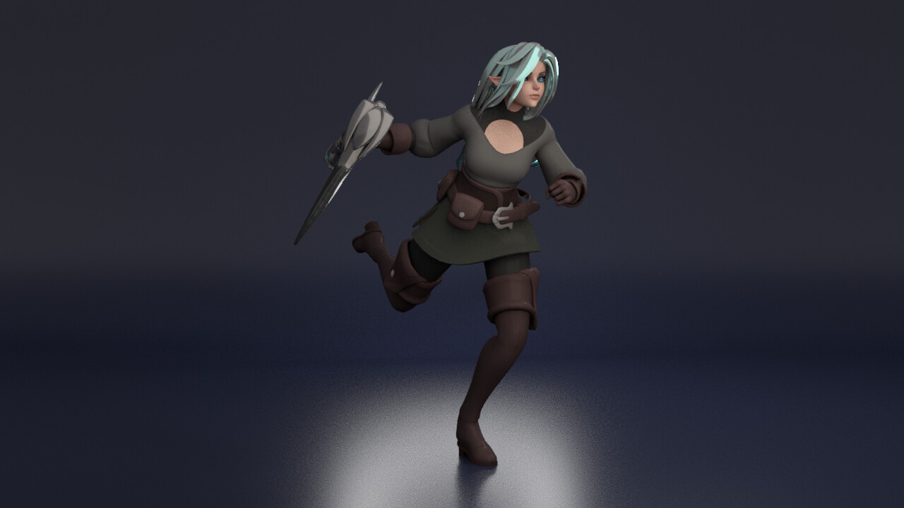 ArtStation - Azri IDLE Animation cycle