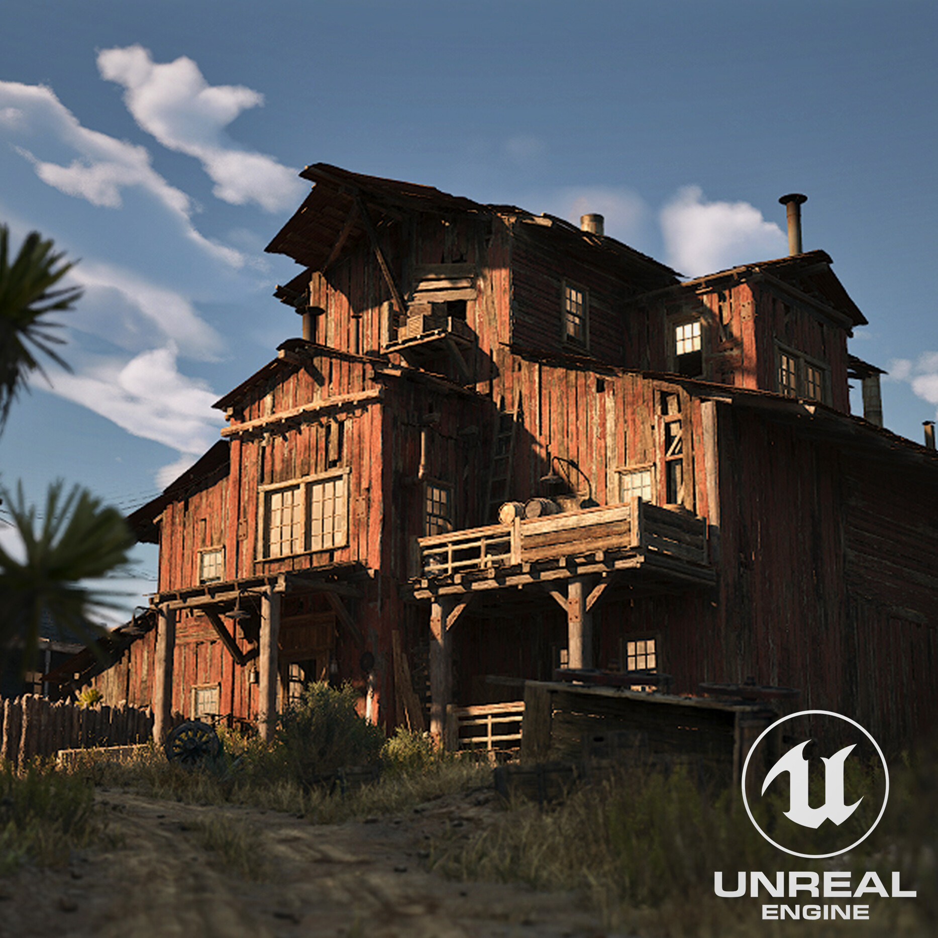 ArtStation - Old West Relight