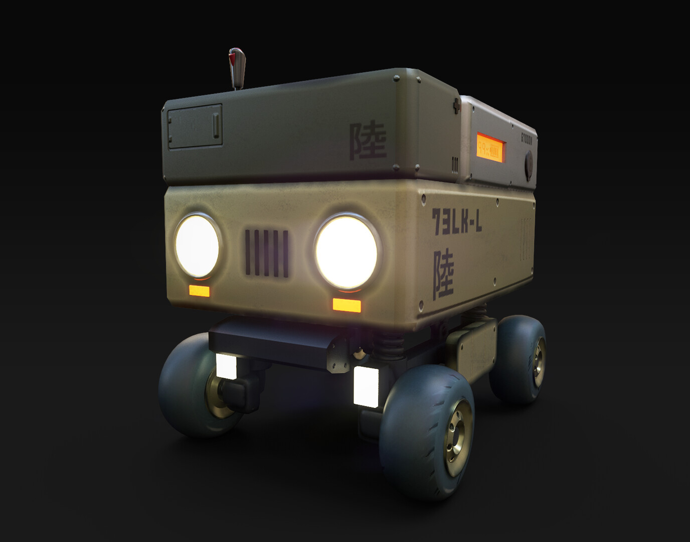 ArtStation - Box Jeep