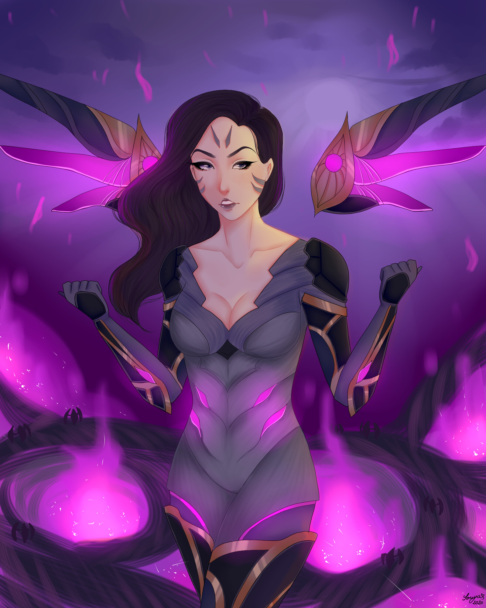 ArtStation - Kai'sa Poster Art/Illustration ( Fanart )