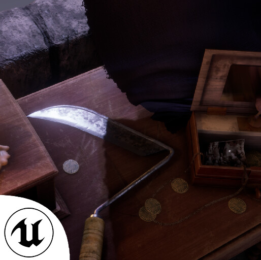 ArtStation - The Necromancer's desk