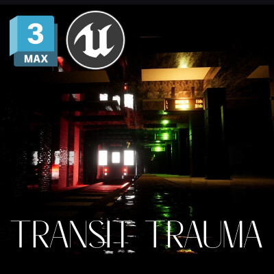 ArtStation - Transit Trauma Horror Game