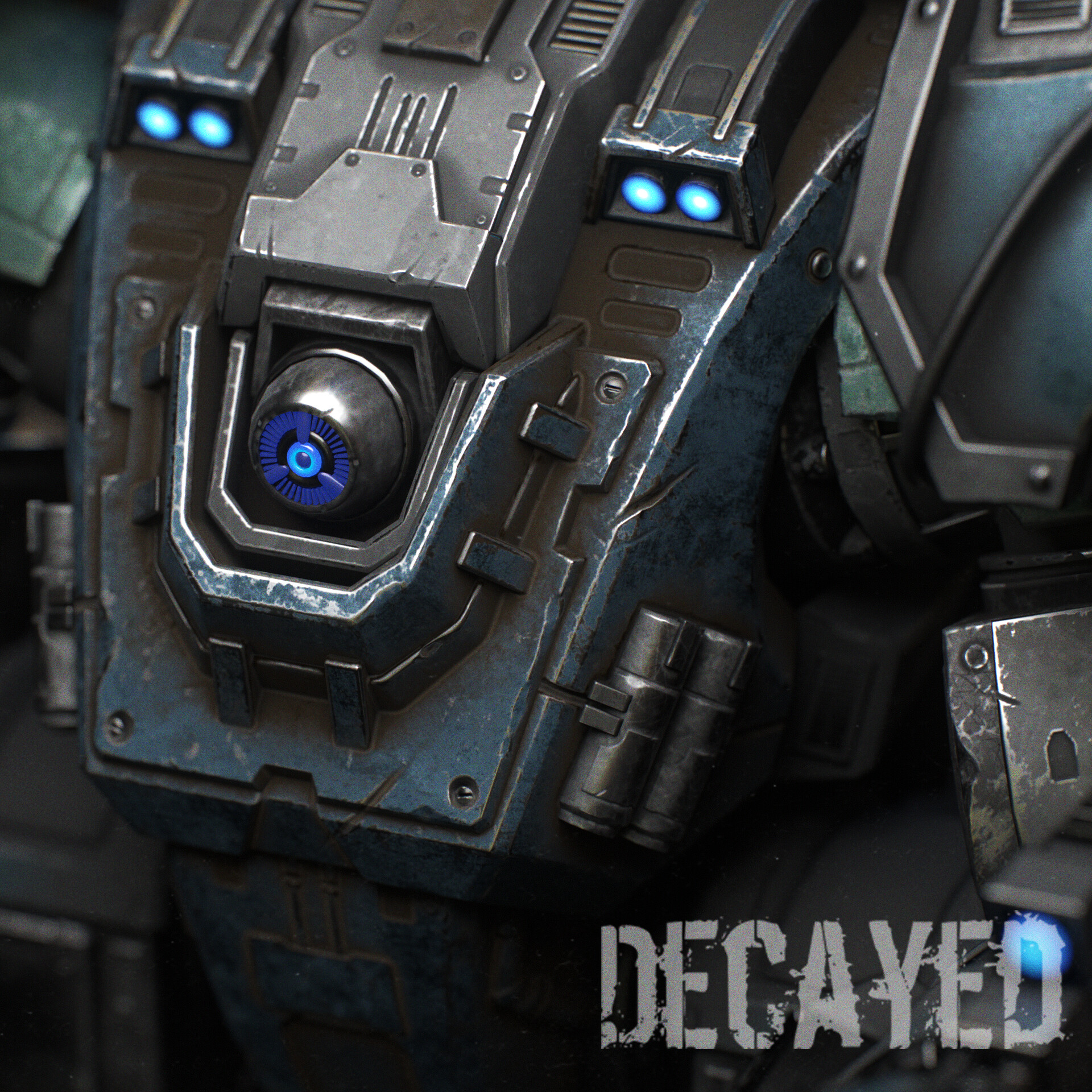 ArtStation - DECAYED - Heavytank Electric Rod