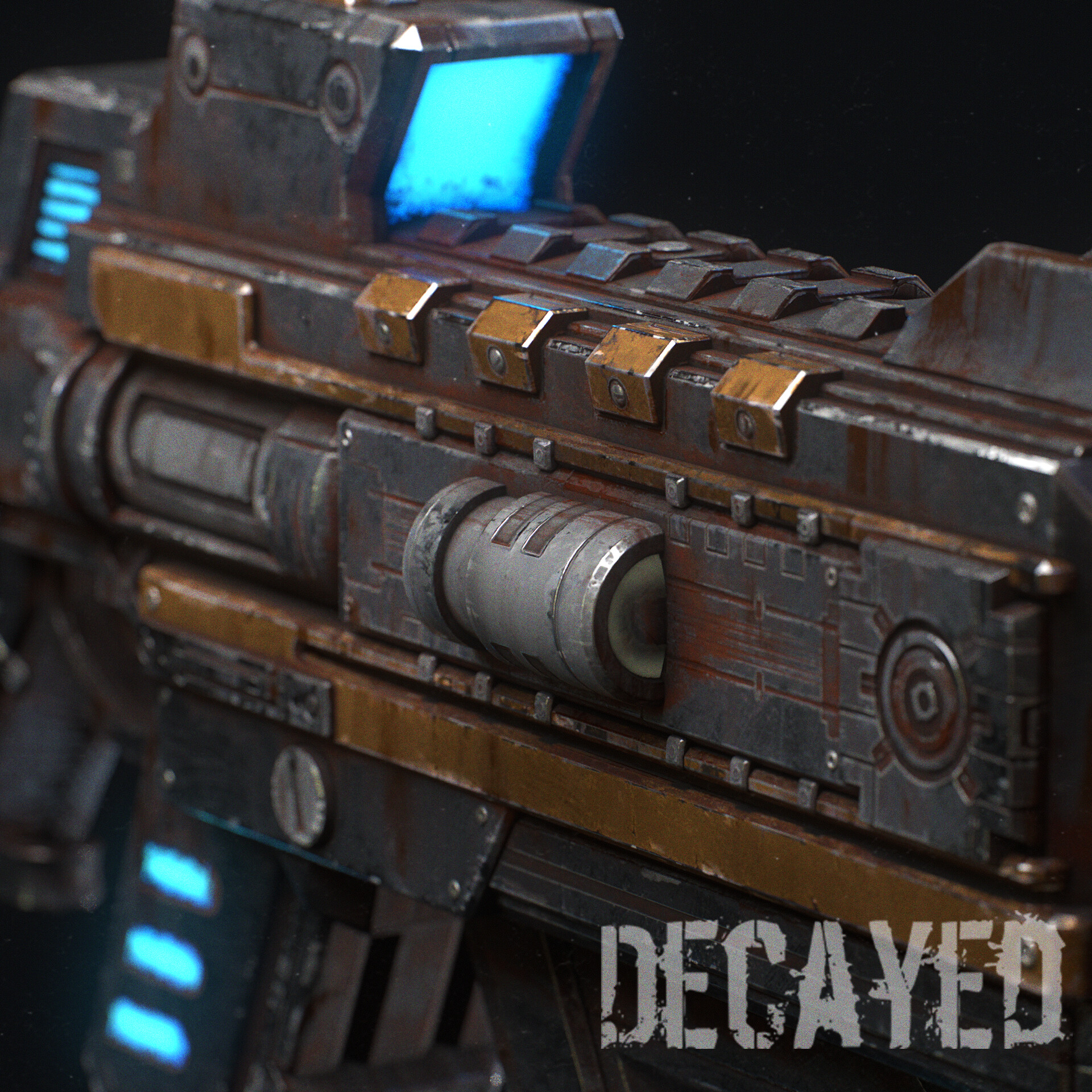 ArtStation - DECAYED - Gunsword