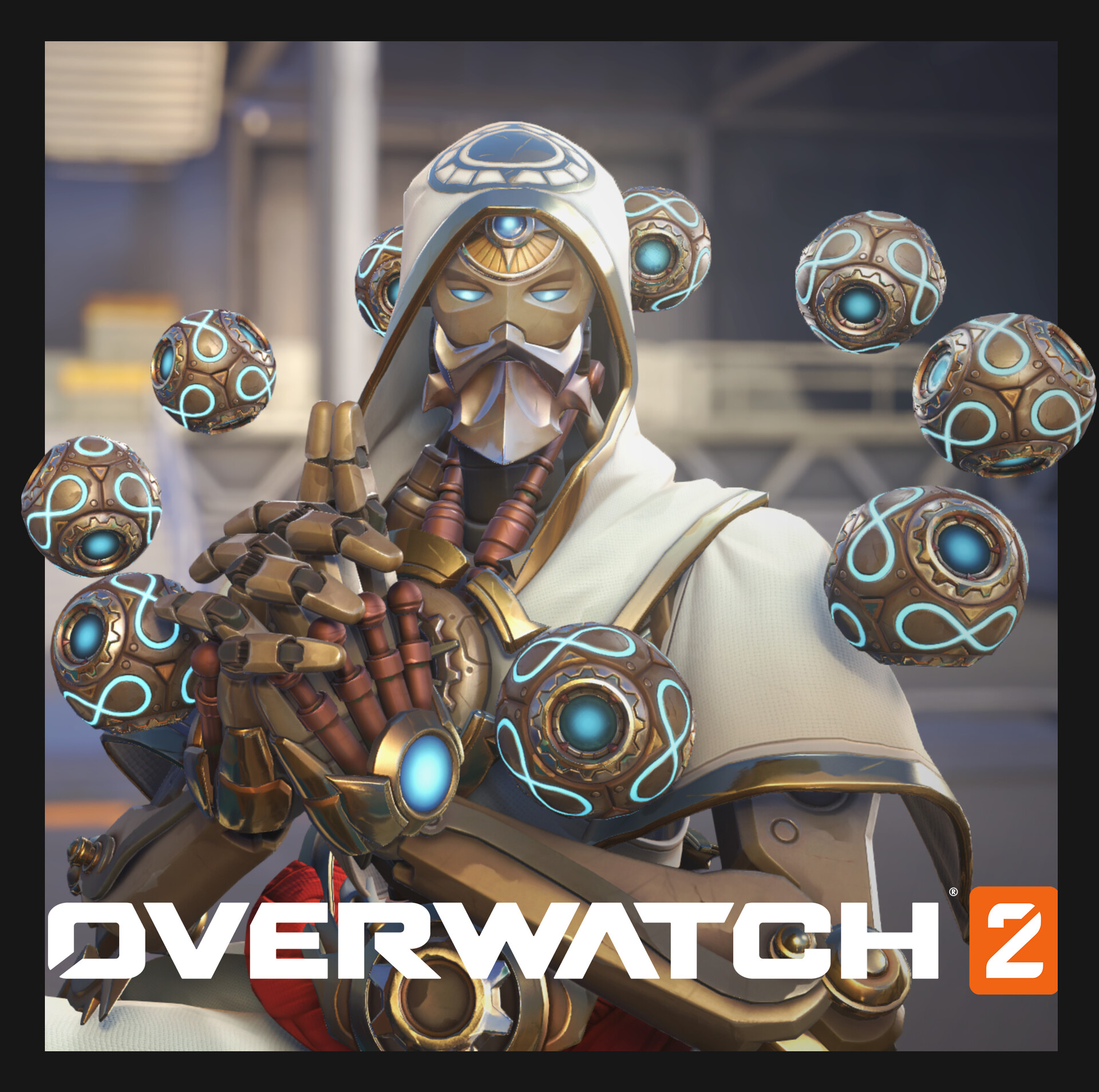 ArtStation - Clockwork Zenyatta skin