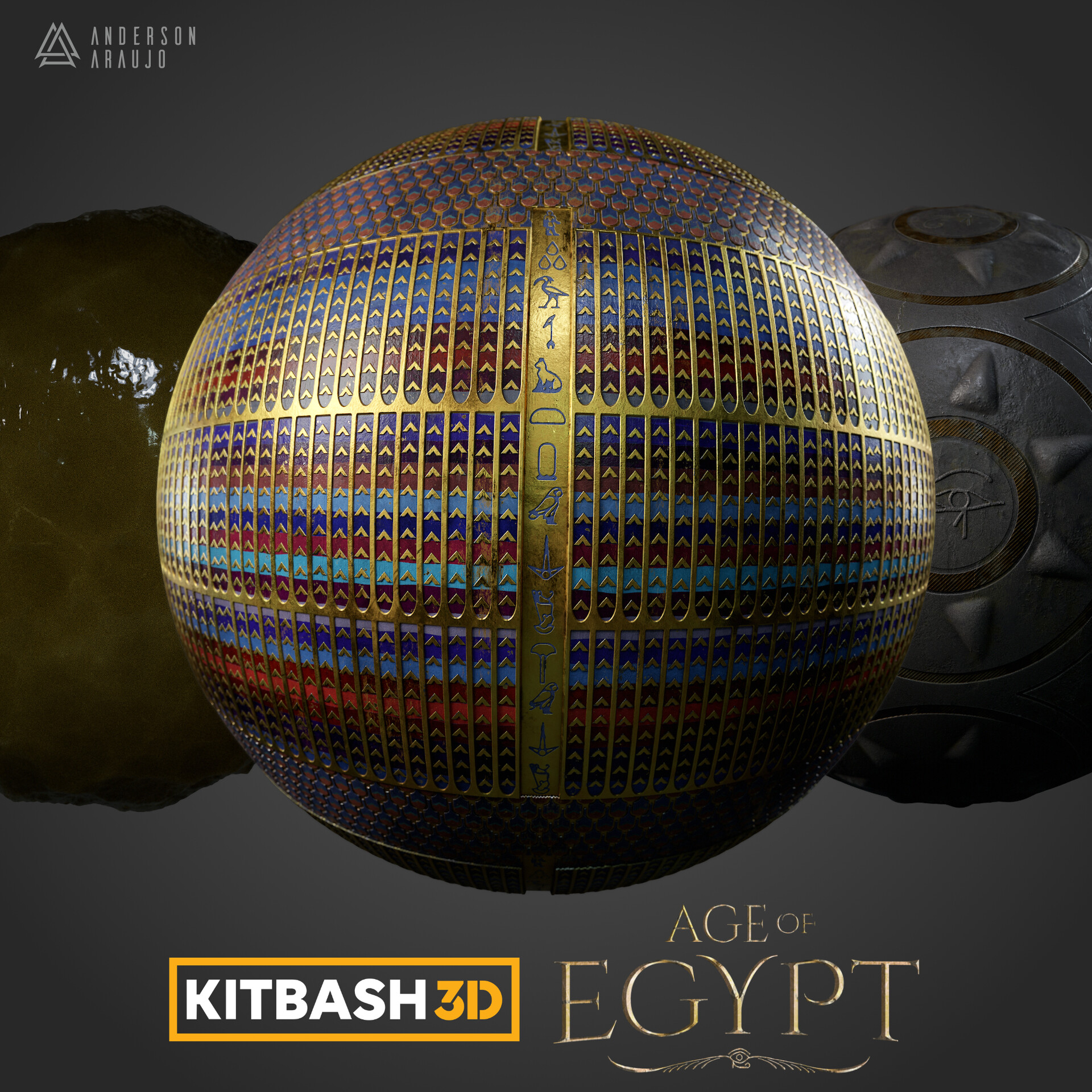 ArtStation - Kitbash3D | Texture Artist | Age of Egipty Kit