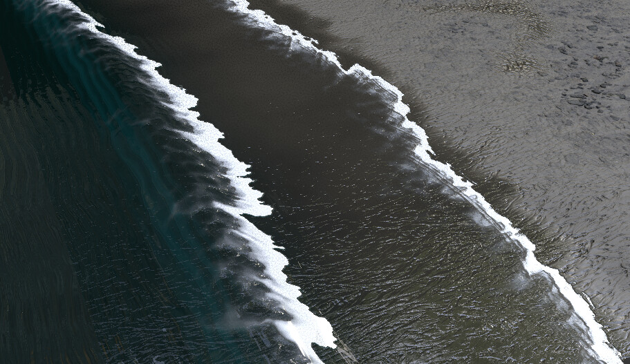 ArtStation - PROCEDURAL SEA WAVE