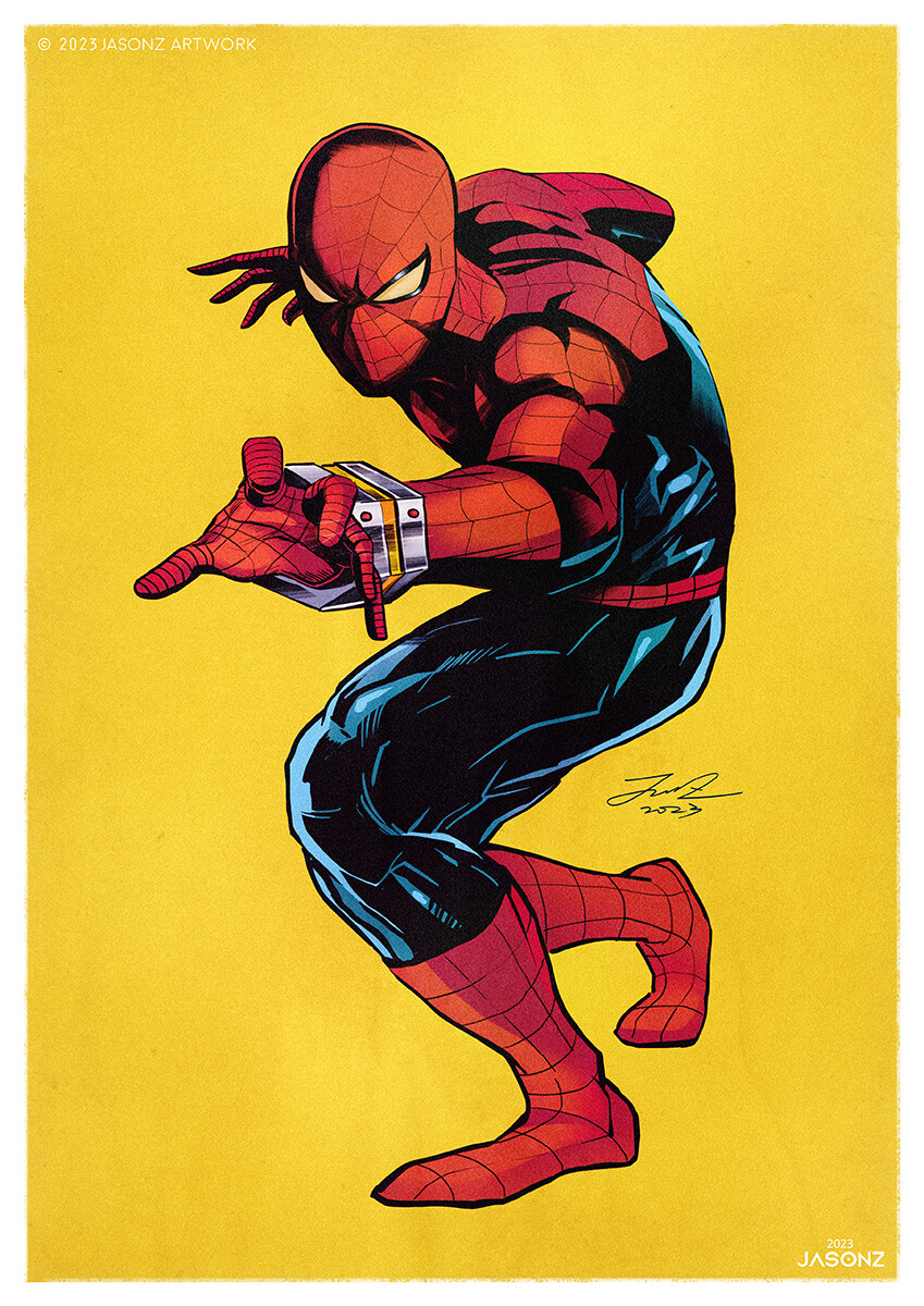 Artstation - Japanese Spiderman