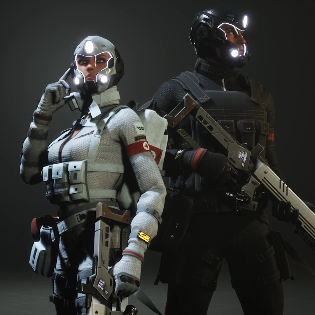 ArtStation - G2: Medic and Soldier