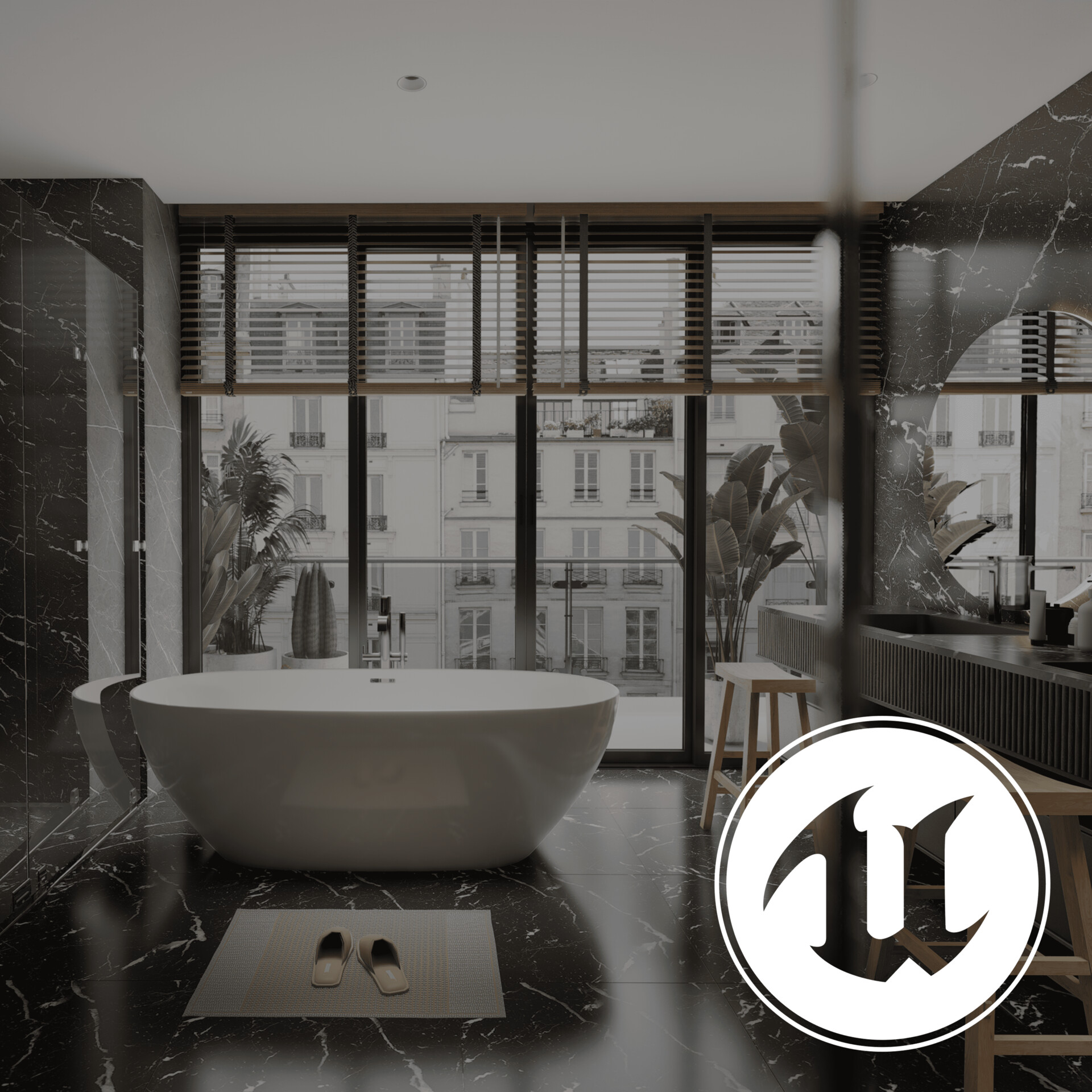 ArtStation - One BHK Interior Architectural Visualization