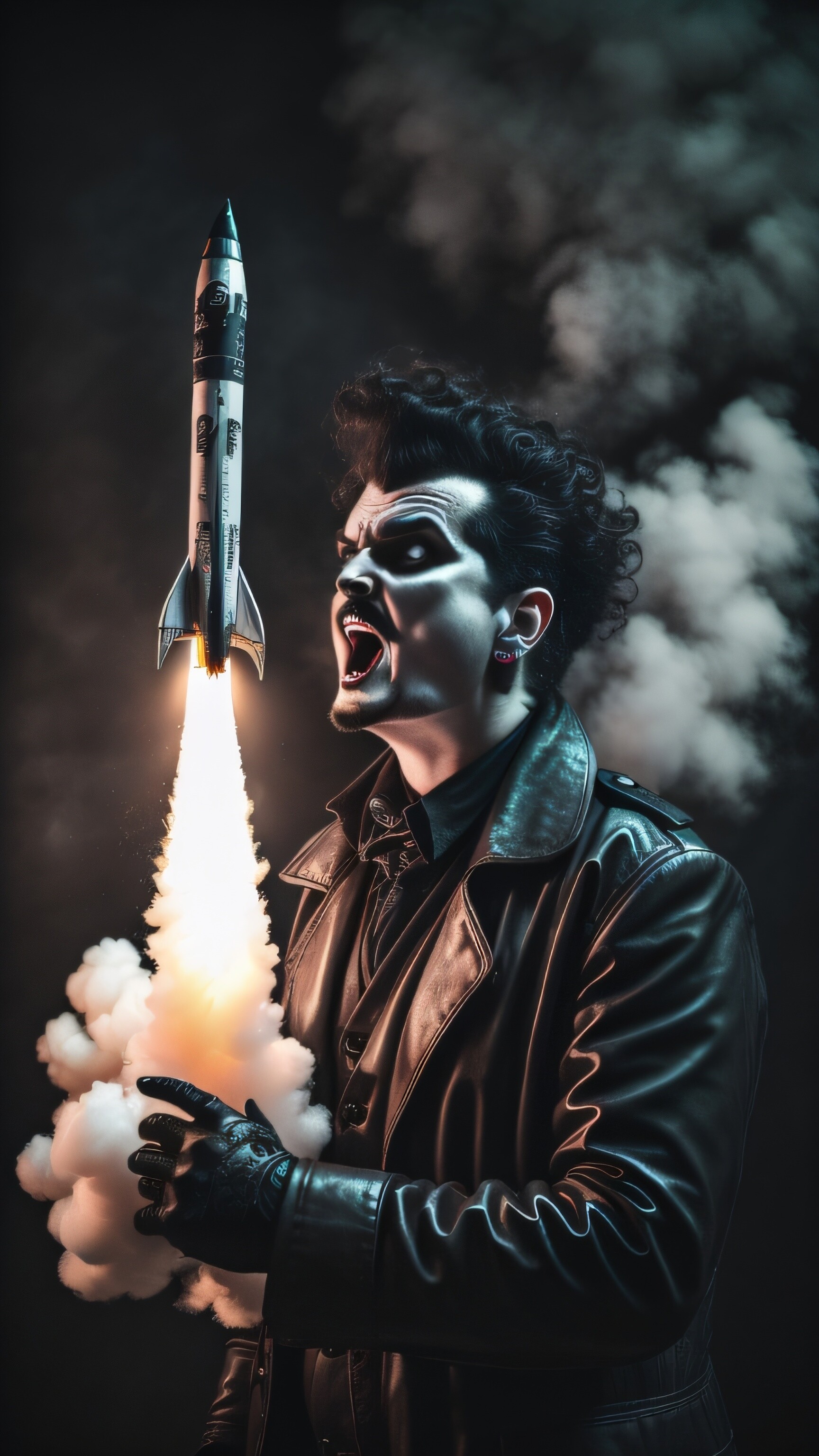 ArtStation - Jack Parsons the Occult Rocket Scientist The Antichrist Ai Art