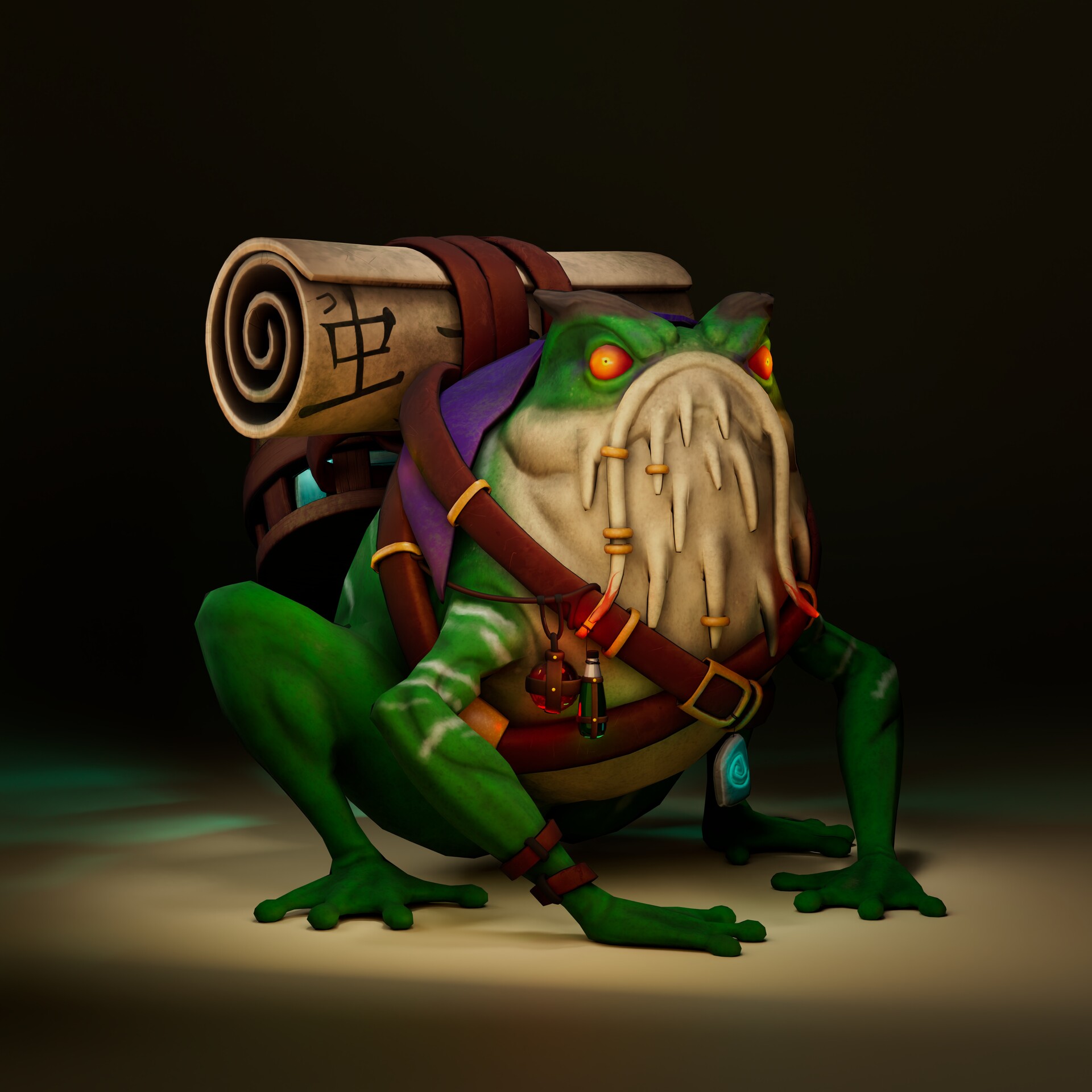 ArtStation - Magic Frog