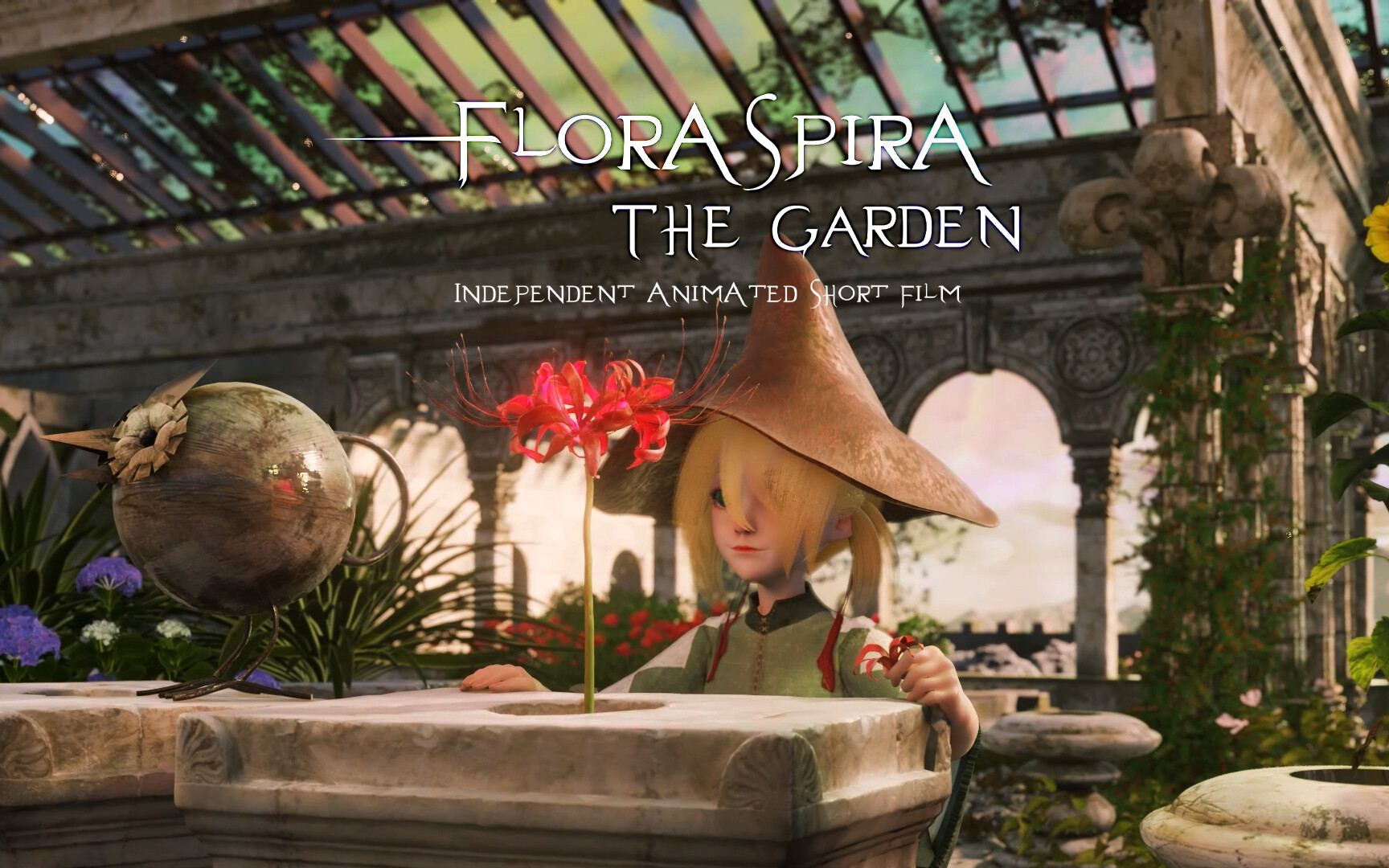 Zeming Sun - Original Blender Animation | Floraspira - The Garden