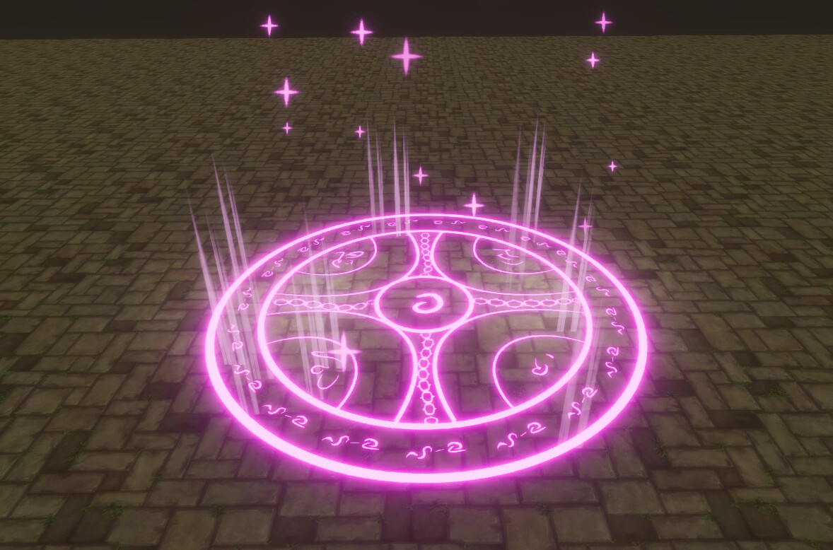 ArtStation - Chain Magic Circle