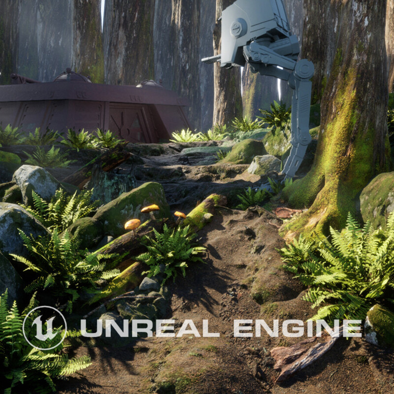 ArtStation - Star Wars scene using Unreal 5