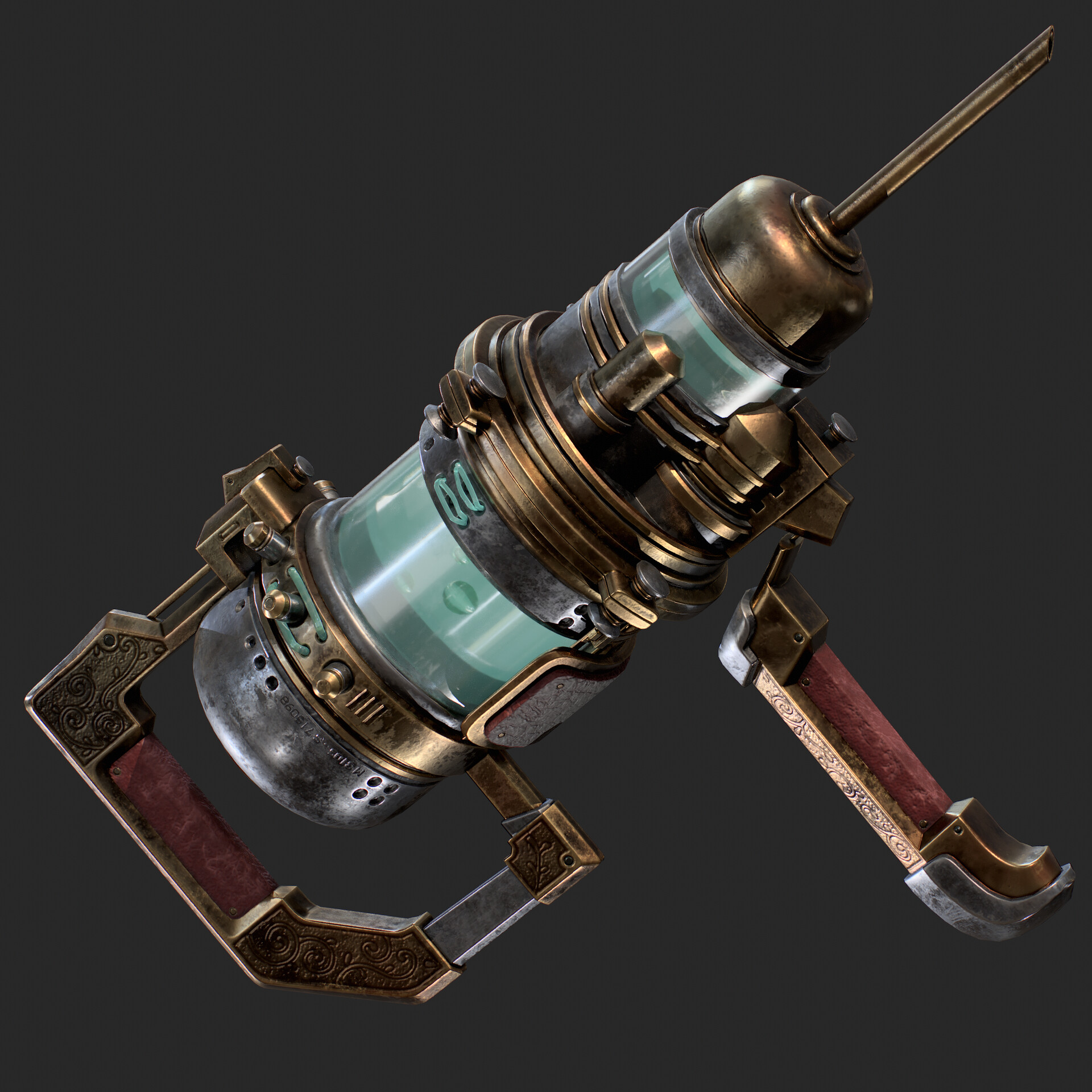 ArtStation - Sci-fi Pistol Syringe