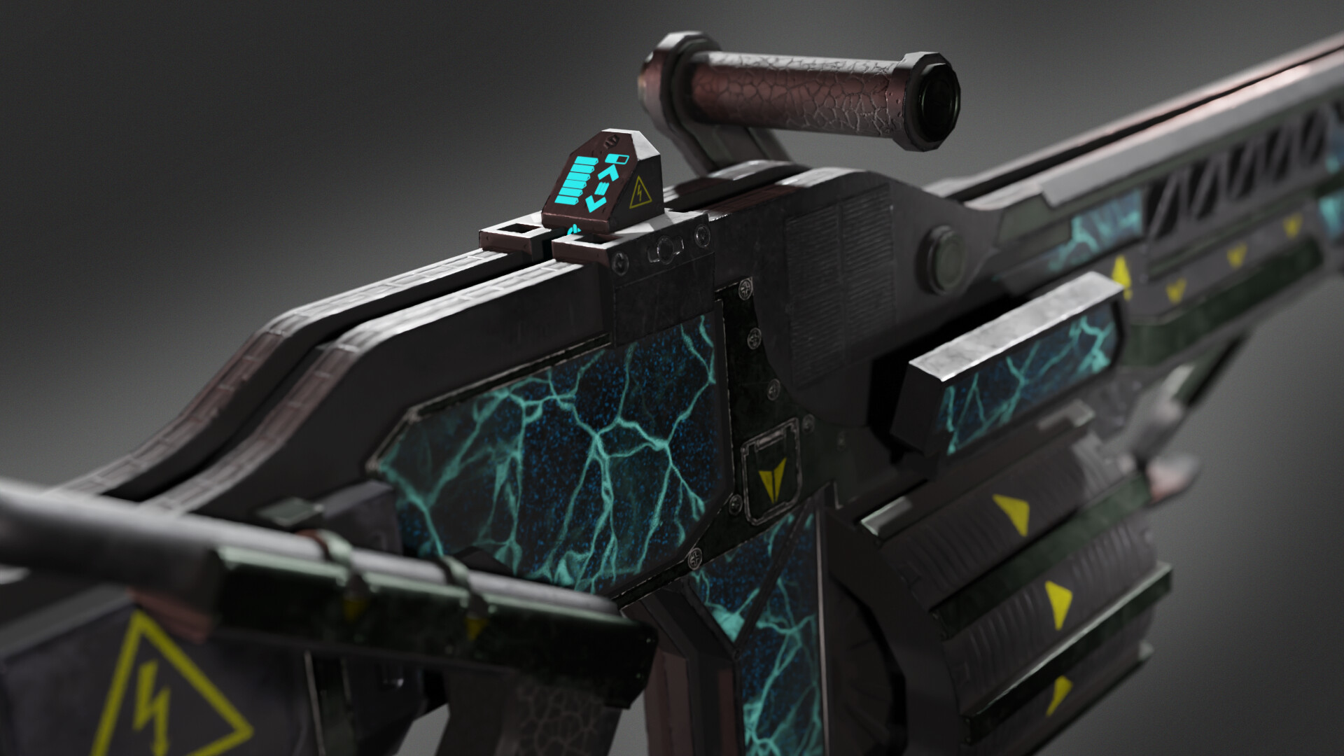 ArtStation - "Steel Thunder" Heavy Machine Gun