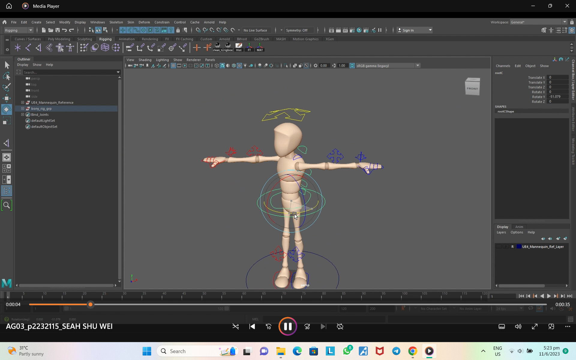 ArtStation - Rigging Demoreel