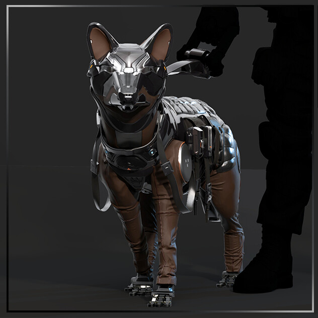 ArtStation - Sci-Fi Fox