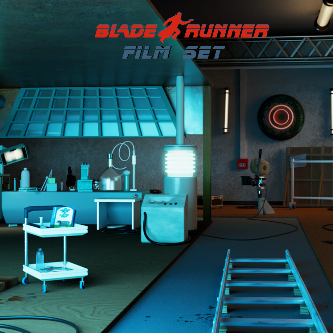 ArtStation - Blade Runner film set