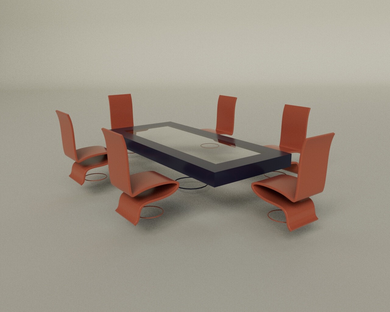 ArtStation - Dining Table 3D Model