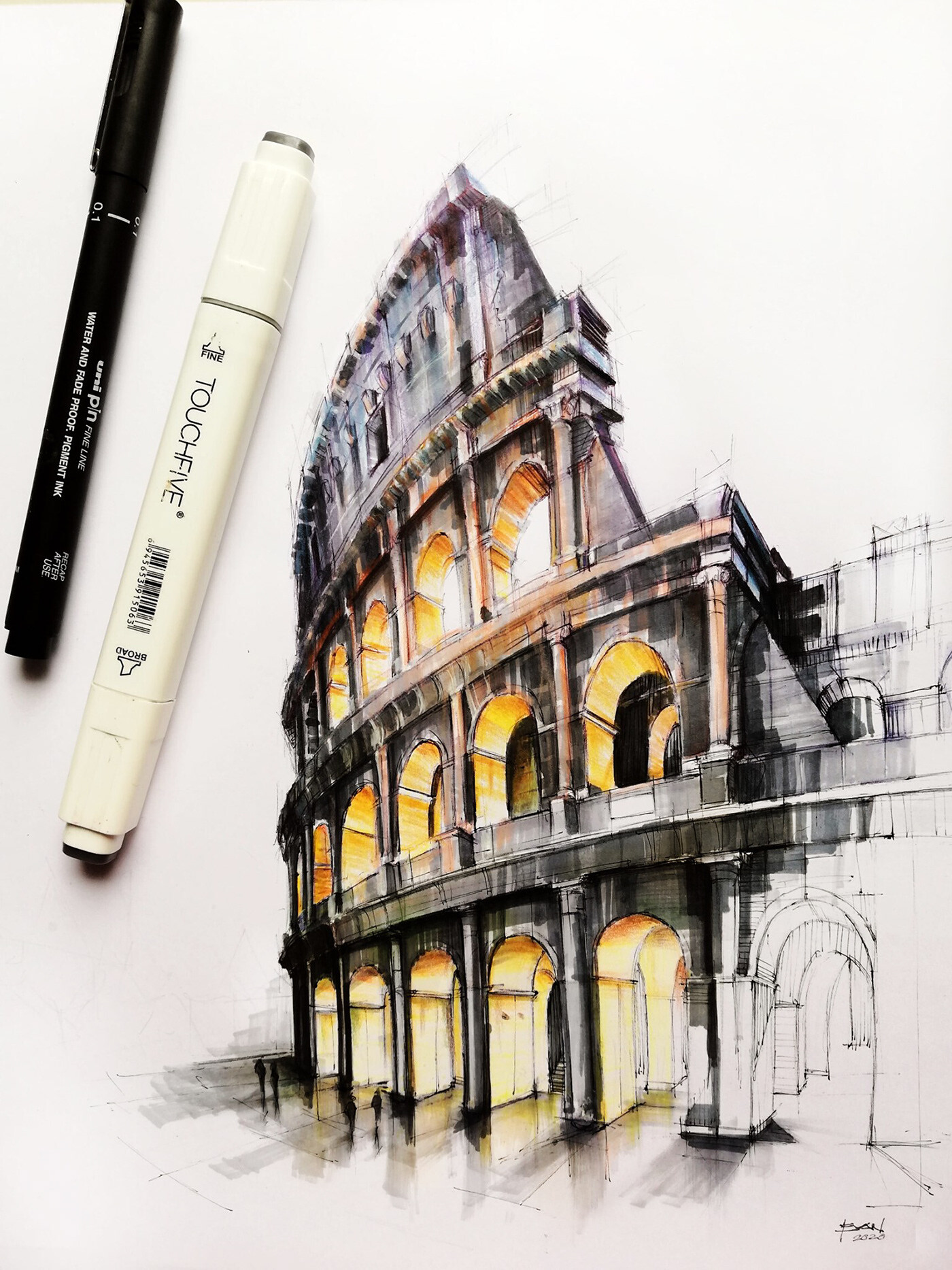 ArtStation - Traditional drawings