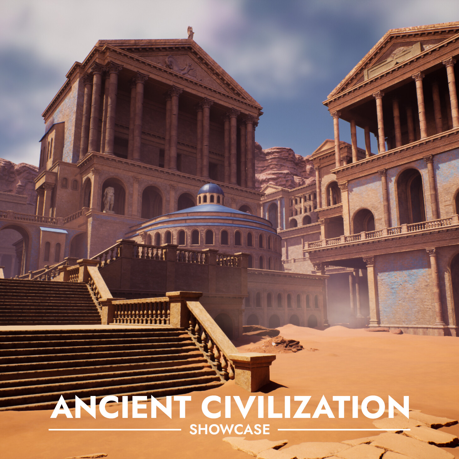ArtStation - Ancient Civilization Game Environment