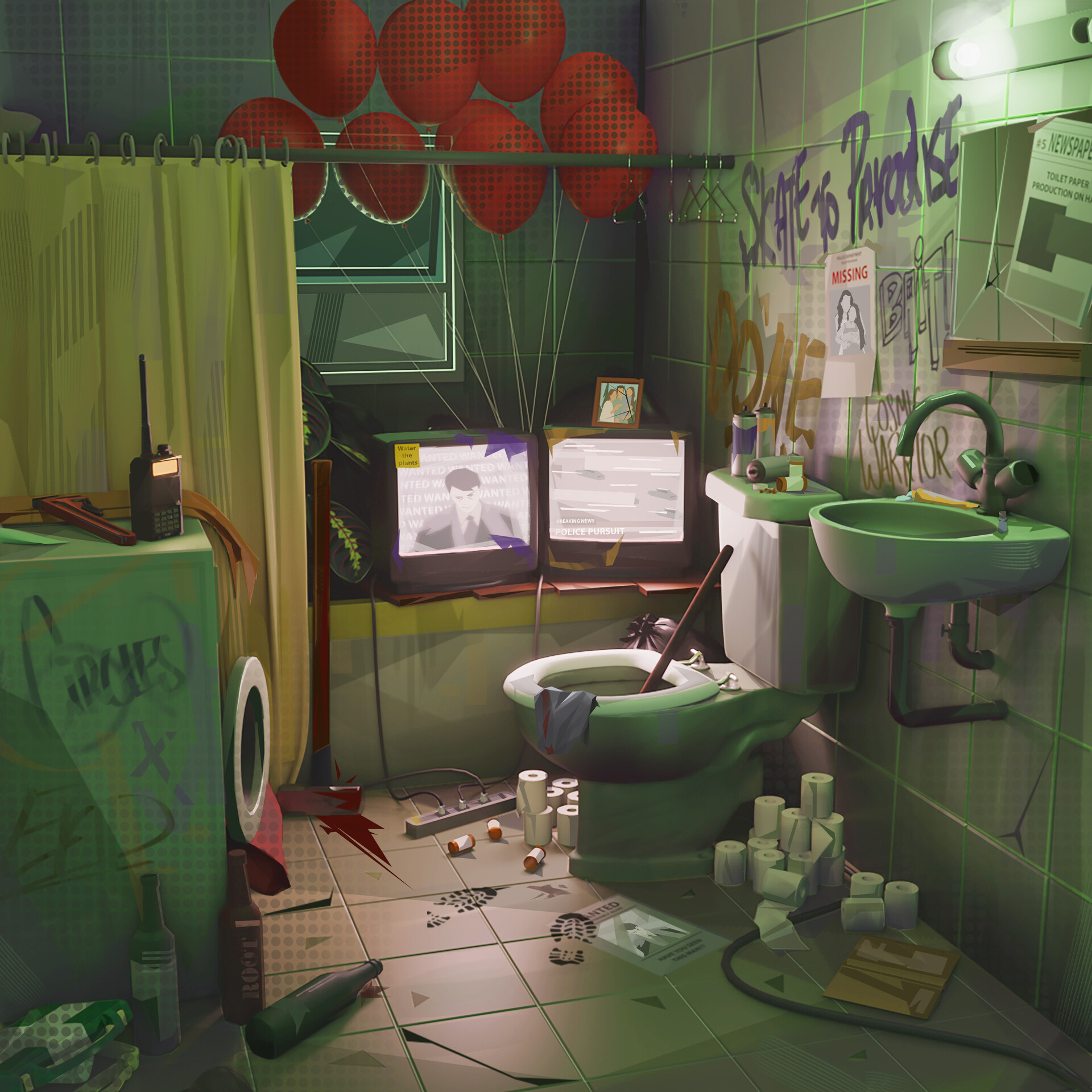 ArtStation - Dirty Laundry