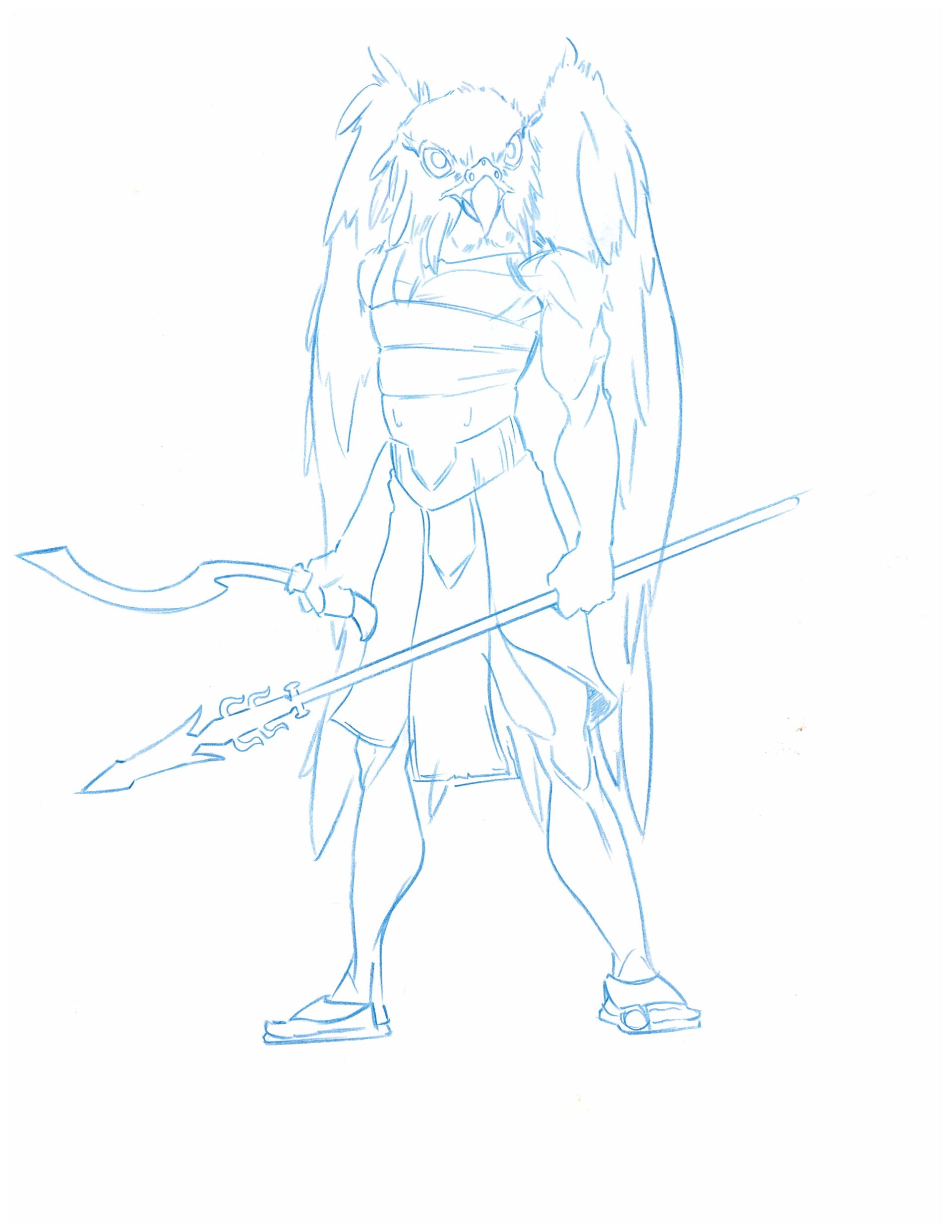 ArtStation - Bird Monsters/Humanoids