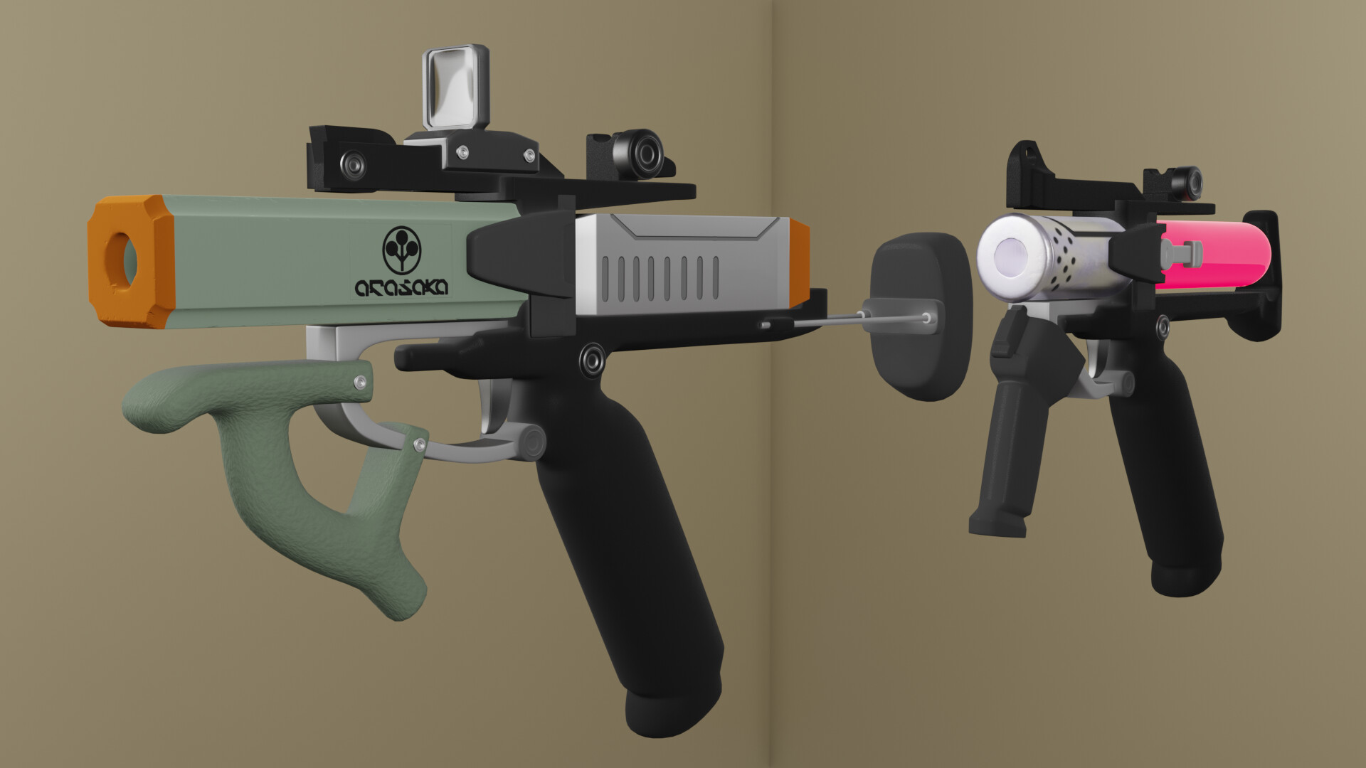 ArtStation - Sci-fi SMG